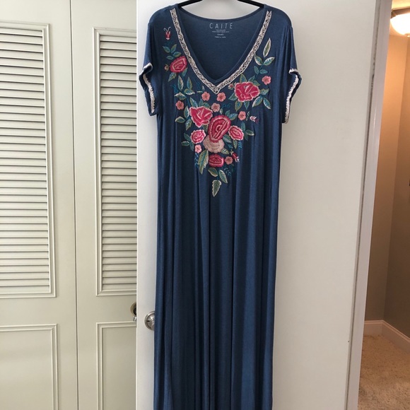 Caite | Dresses | Bohemian Chic Maxi Dress | Poshmark
